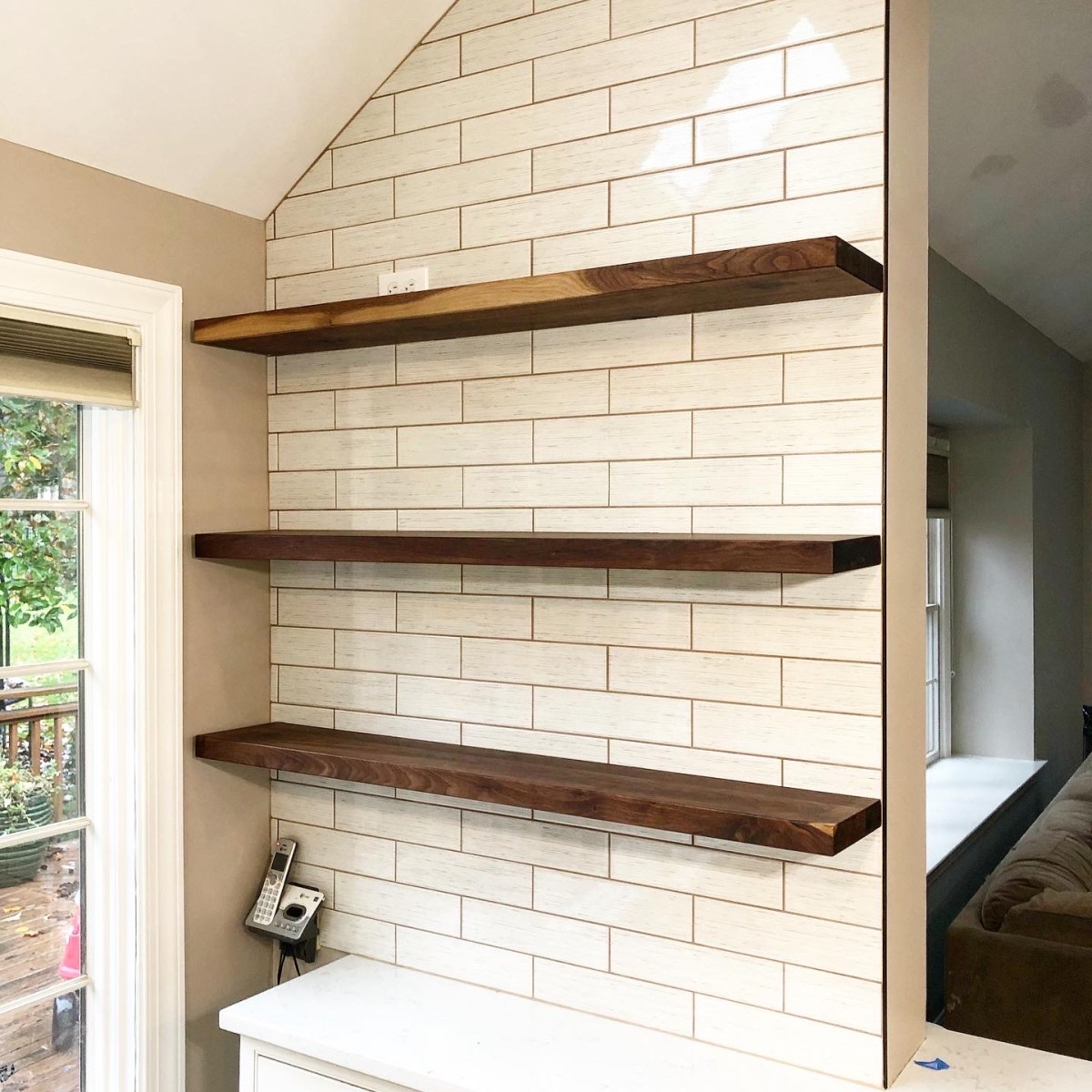 Heavy Duty Floating Shelves | Redirected Wood Company