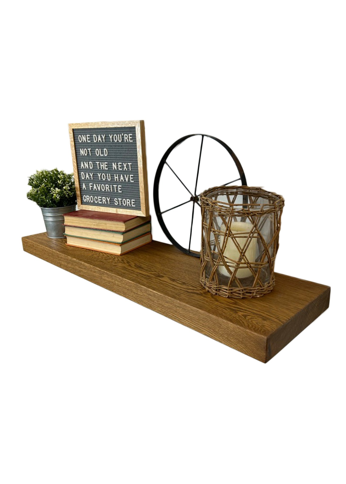 Heavy Duty Floating Shelves | Redirected Wood Company