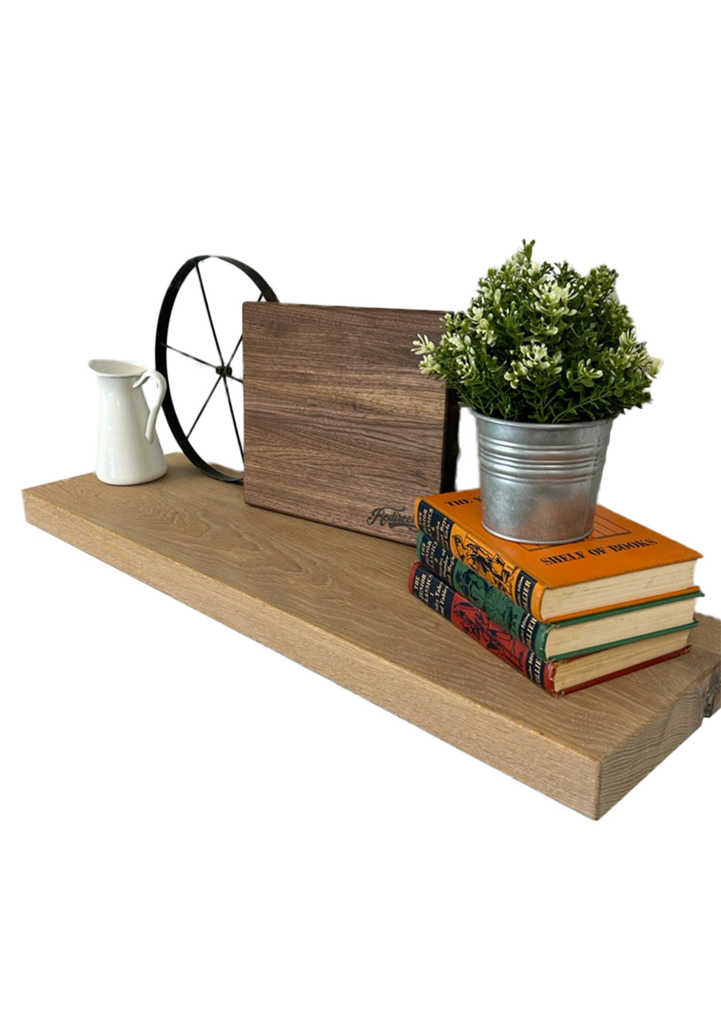 Heavy Duty Floating Shelves | Redirected Wood Company
