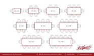 Table Size Guide Redirected Wood Company Table Size Guide Redirected Wood Company
